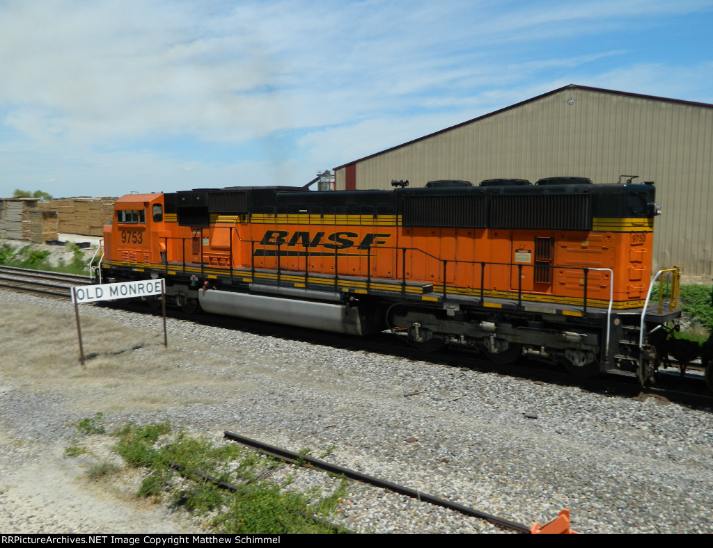 BNSF 9753 - DPU